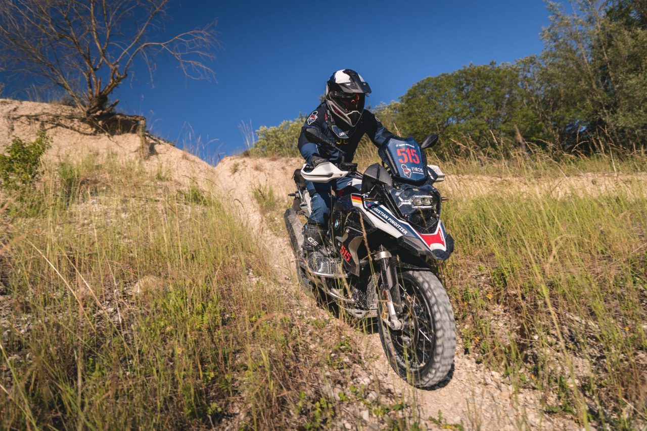 BMW R 1250 GS Trophy Competition.