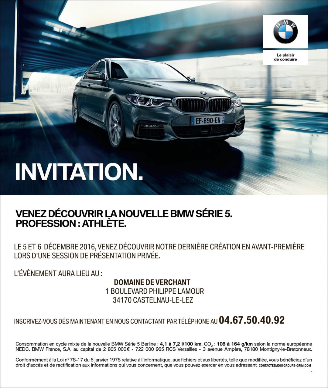 INVITATION - BMW Groupe GRIM