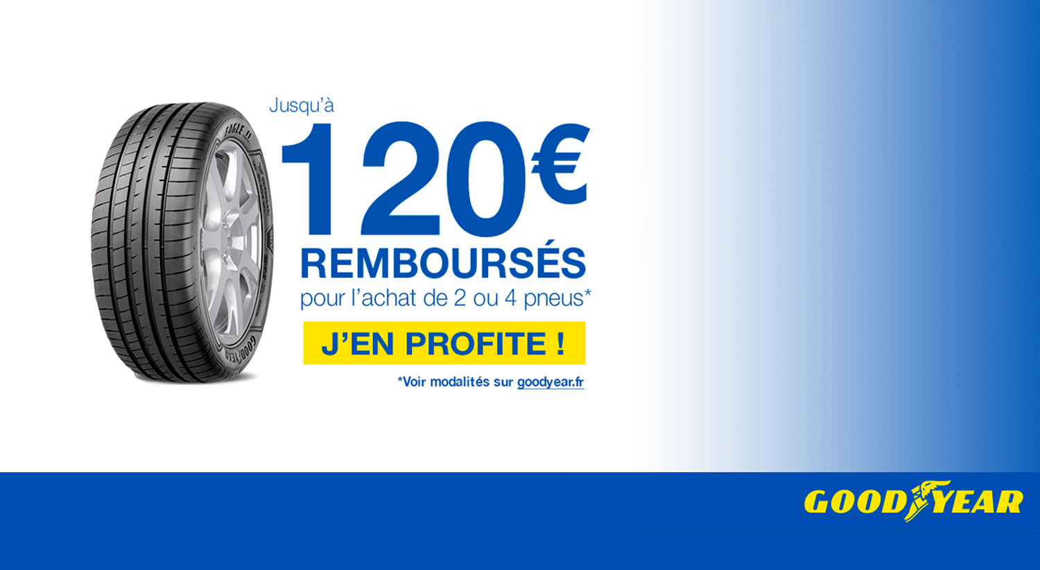 OFFRE GOODYEAR : JUSQU'A 120€ REMBOURSES - BMW Groupe GRIM