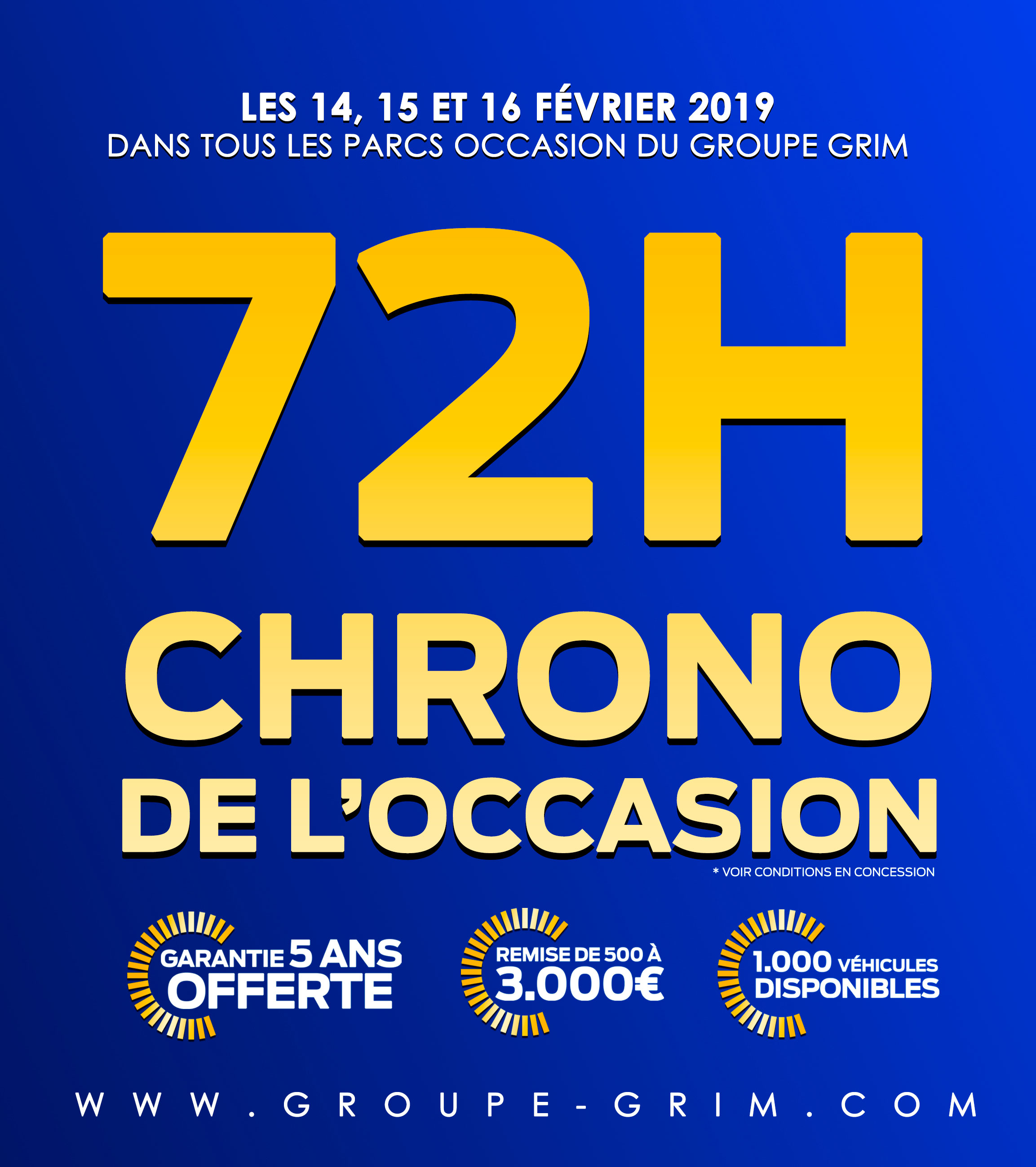 72h chrono de l'occasion - BMW Groupe GRIM