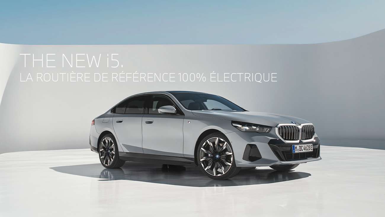 THE NEW i5. La routière de référence 100% électrique - BMW Groupe GRIM