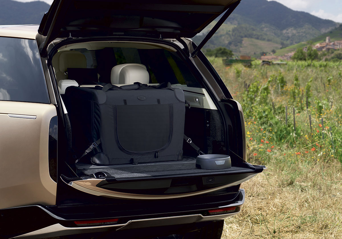 Accessoires pour animaux Land Rover : découvrez la gamme