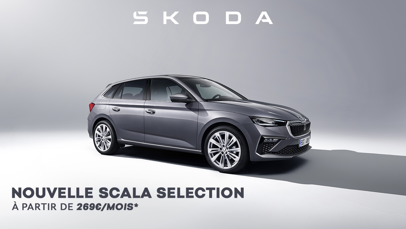 NOUVELLE SCALA SELECTION : A PARTIR DE 269€/MOIS - ŠKODA : Aurillac ...